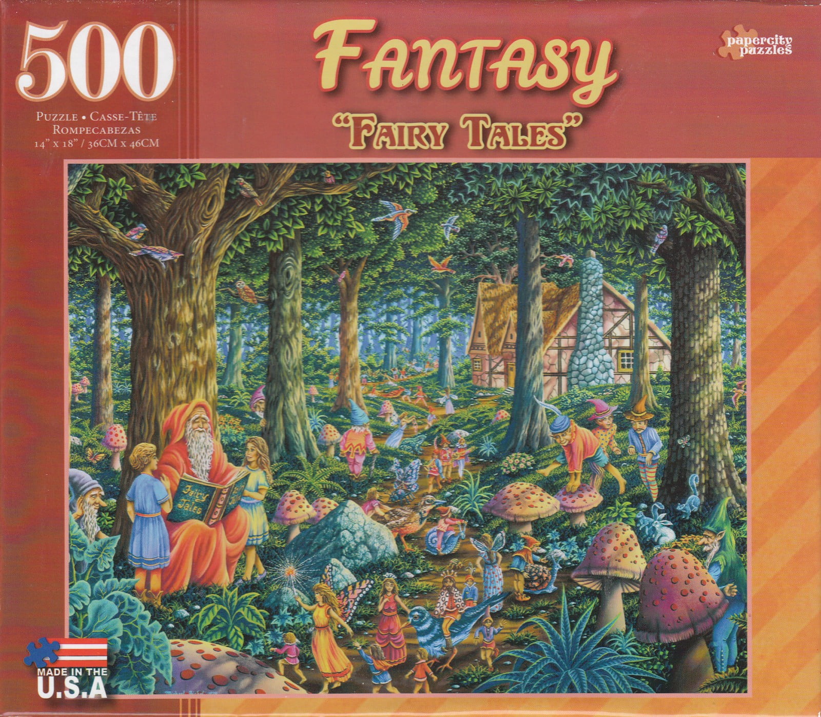 Fairy Tales 500 Piece Puzzle - Walmart.com