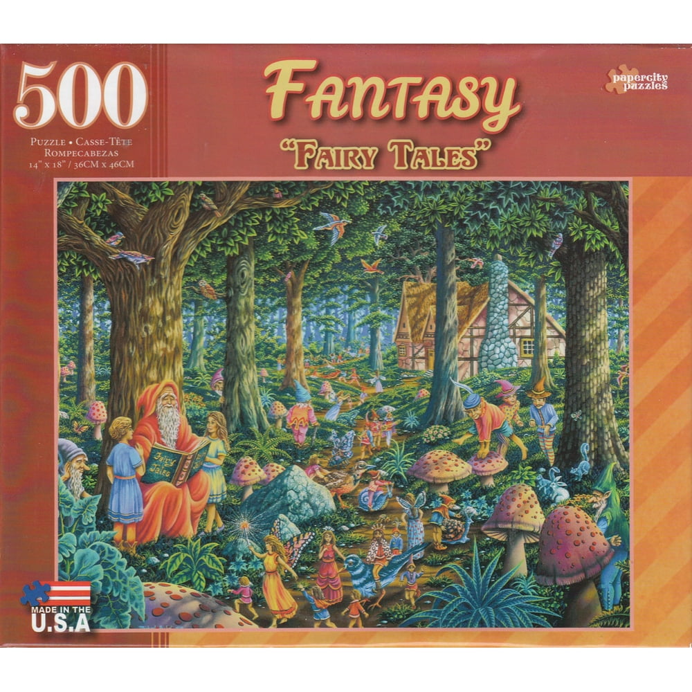 Fairy Tales 500 Piece Puzzle - Walmart.com - Walmart.com