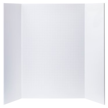 3 Panel Presentation Board, Lightweight and Portable, Hook & Loop ...