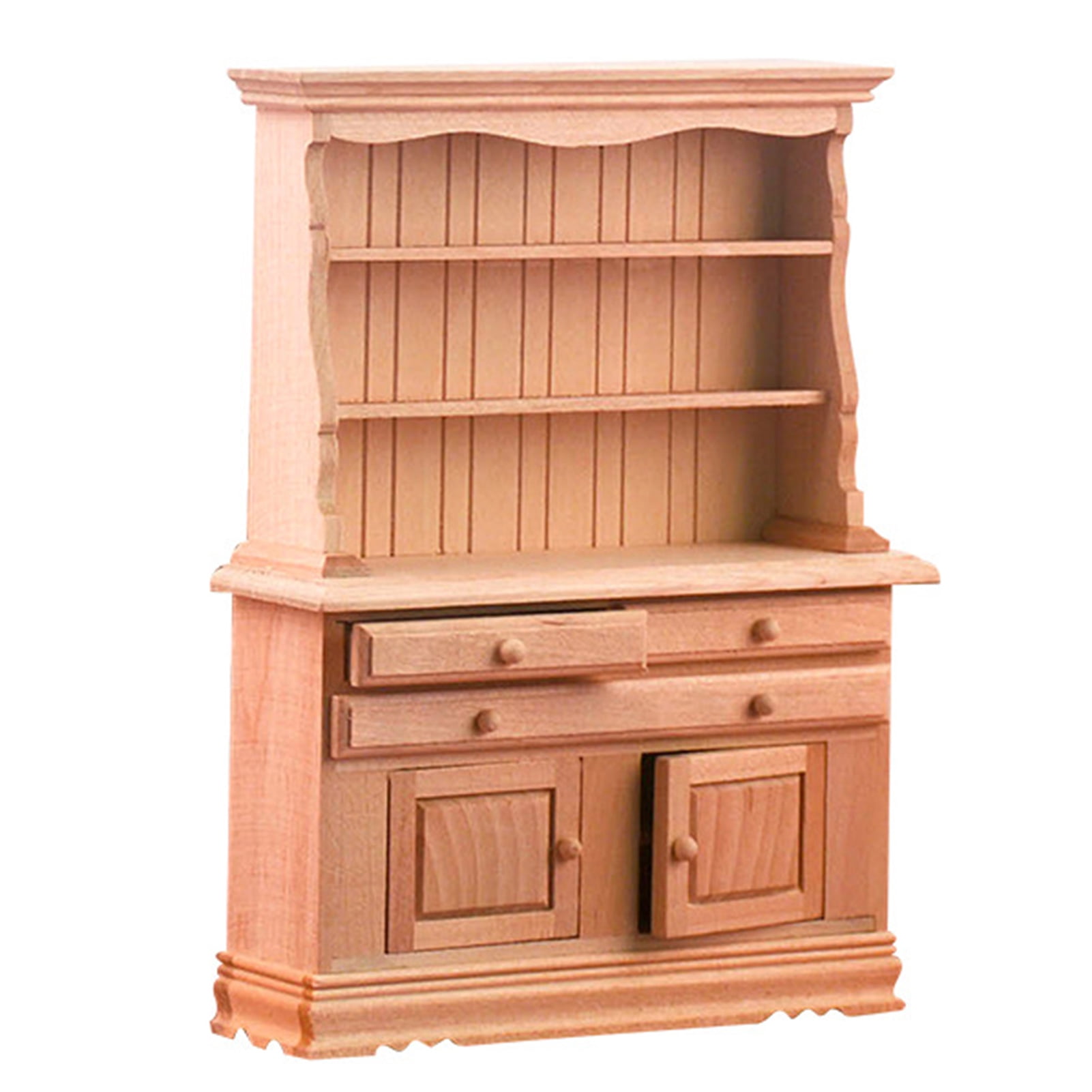 Lomubue Dollhouse Furniture High Simulation Handmade Birch Miniature ...