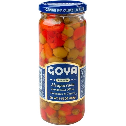 Goya Pitted Alcaparrado, 9.5 oz - Walmart.com
