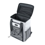 Igloo 28 Can Capacity Marine Soft-Side Backpack Cooler, White and Gray ...
