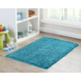 Your Zone Shiny Noodle Rug - Plush Microfiber - 5 x 7 Size - Walmart.com