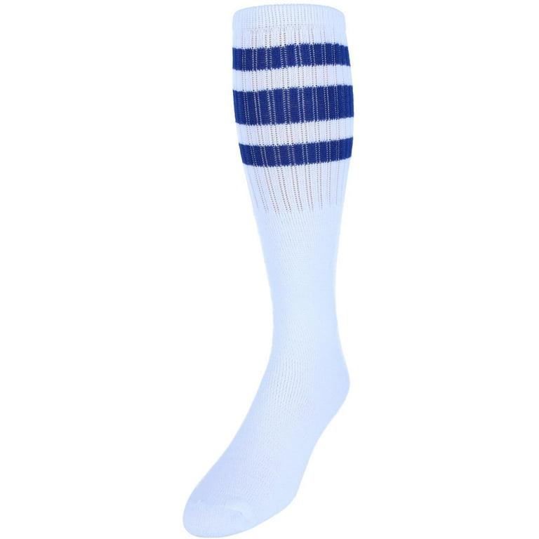 Wide Striped Long Tube Socks
