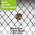 10x10ft Bird Netting, 1/2 inch Mesh, Heavy Duty Garden Netting for ...