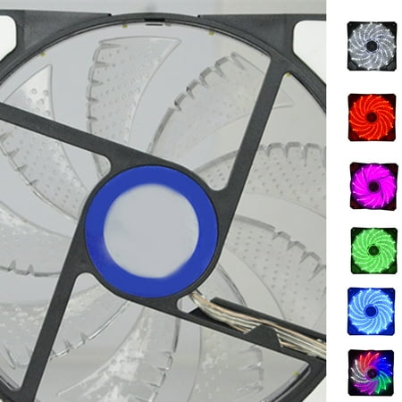 Ultra Silent LED Case Fans Fashion Light Up LED computer heatsink ...
