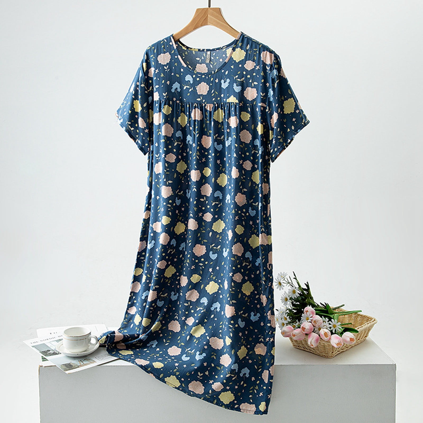 Click here for Xiaowwww Even Gown In Size 30 Plus Long Sleep Shir... prices