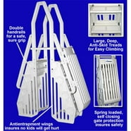 Intex Deluxe Above Ground Pool Ladder with Removable Steps for 36"/42 ...