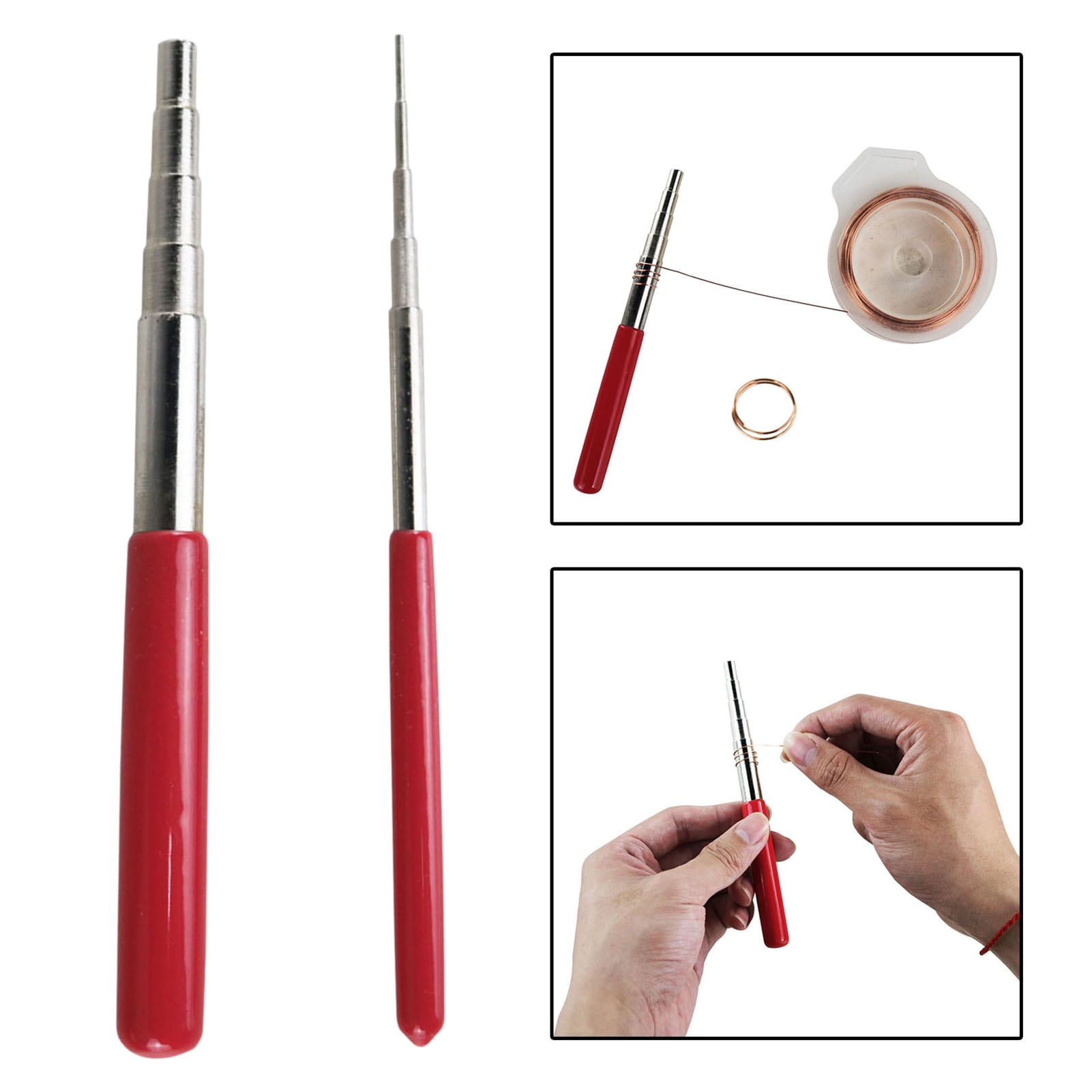 Solid Non-Slip Winding Rod - Anti-Rust, Five-Segment Design | Household ...