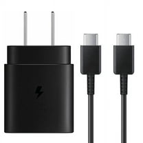 Samsung 25W Super Fast Charging Wall Charger USB-C - Black - Walmart.com