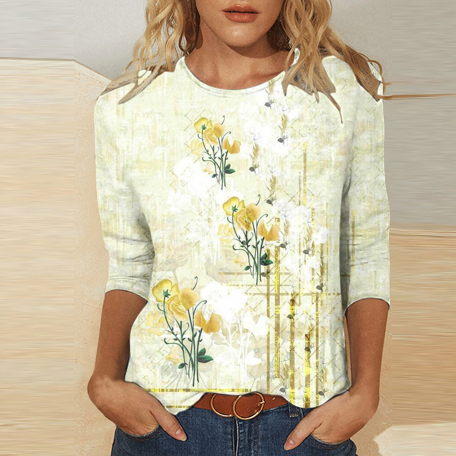 Click here for Chgbmok Womens T Shirts Womens Fashion Printed Loo... prices