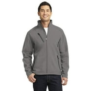 Port Authority Mens Front Zippered Pocket Textured Soft Shell Jacket ...