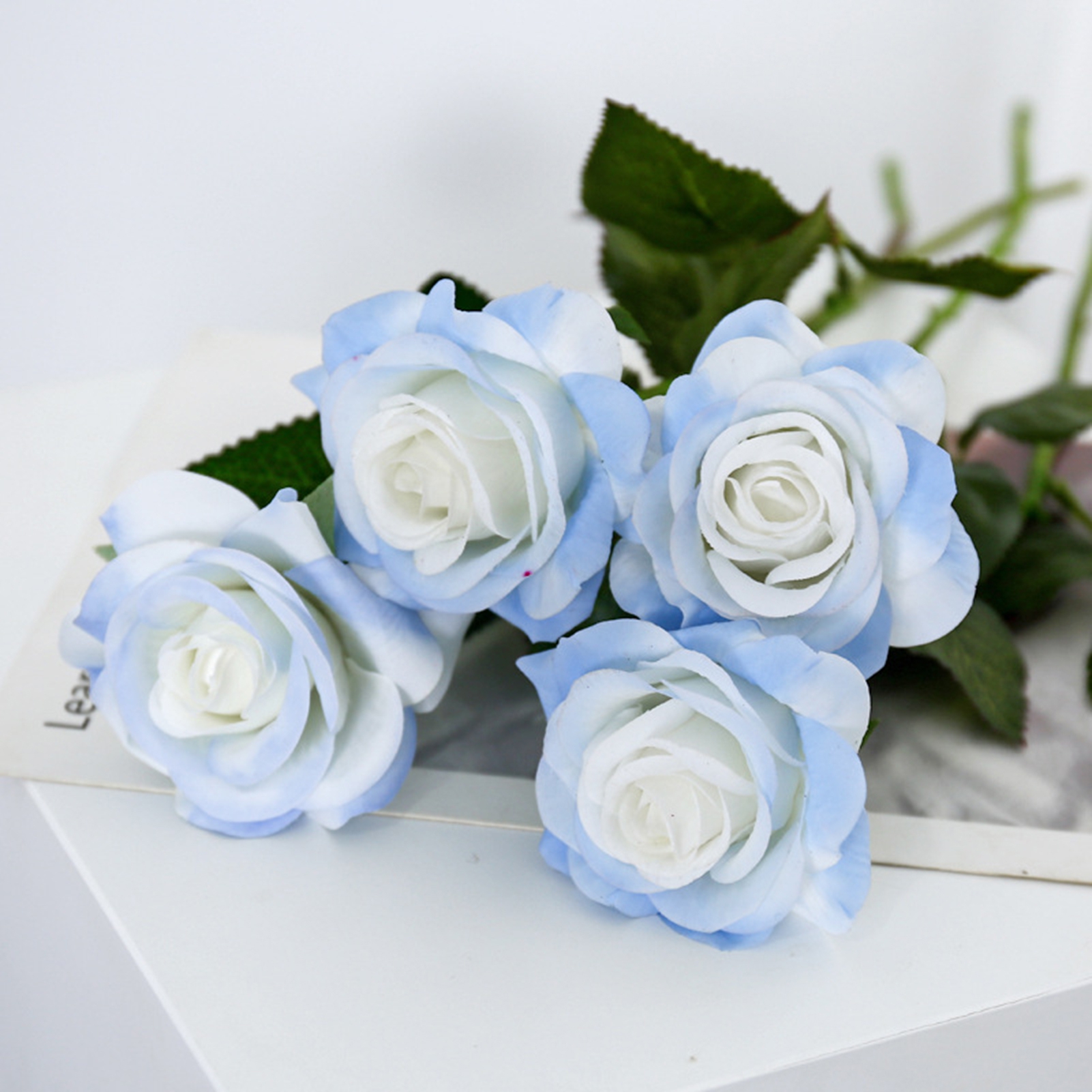 Yasu Simulation Rose DIY Realistic Attractive Floral Arrangement Broken ...