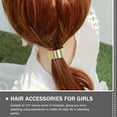 4 Pcs Hair Cuffs Head Rope Ponytail Button Women's Miss - Walmart.com