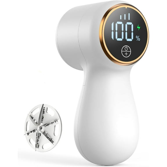 Fabric Shaver, Rechargeable Electric Lint Remover with LED Display ...