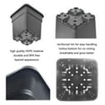 Square Nursery Pots Plant Pots Grow Pots Nursery Container Fit for ...