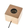 EP Light Wood light base with screw socket - Walmart.com