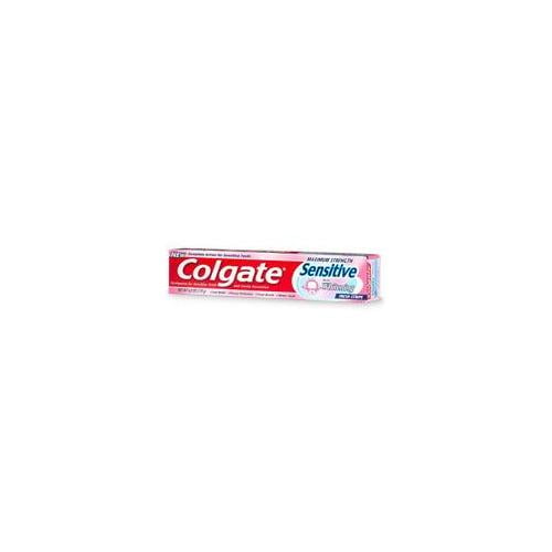 Colgate Sensitive Maximum Strength Sensitive Toothpaste, Plus Whitening ...