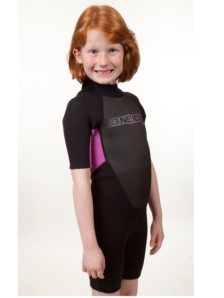o'neill reactor kids 2mm neoprene shorty wetsuit: spring suit surf ...