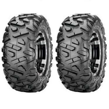 Maxxis BigHorn Radial ATV Tires 25x8-12 and 25x10-12 Full Set ...