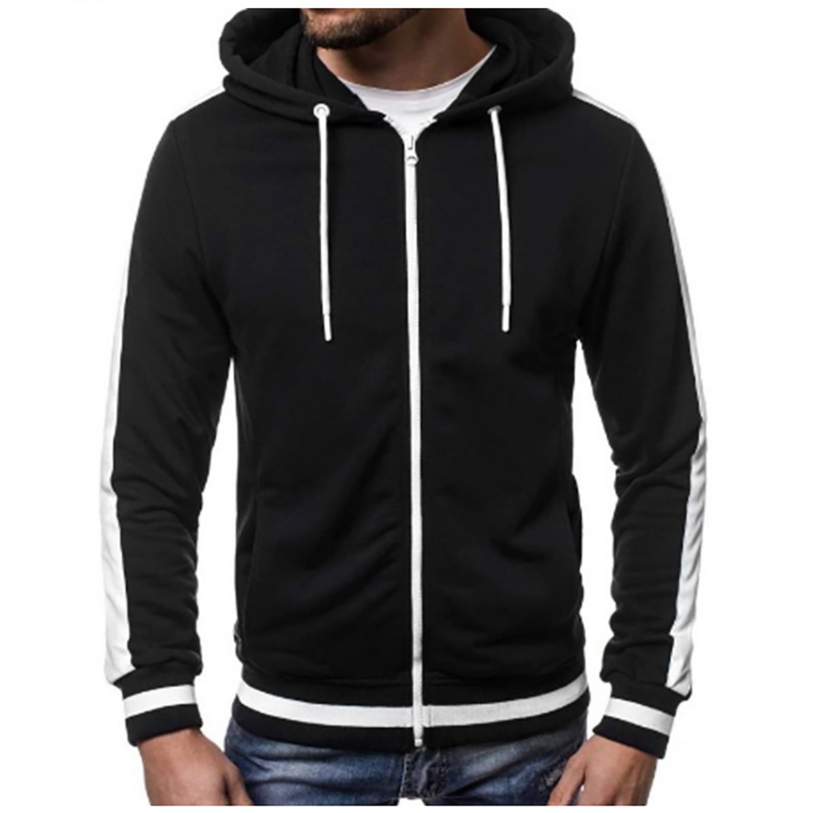 Click here for Ediodpoh Mens Autumn Hooded Sweatshirt With Zipper... prices