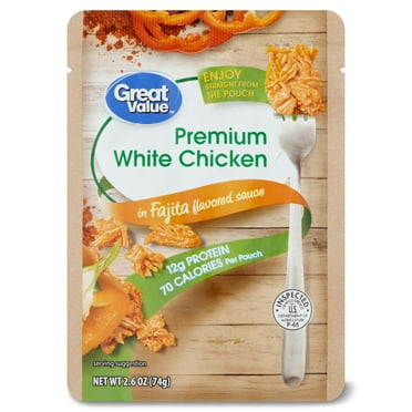 Great Value Pulled Pork, in BBQ Sauce, 2.6 oz Pouch - Walmart.com