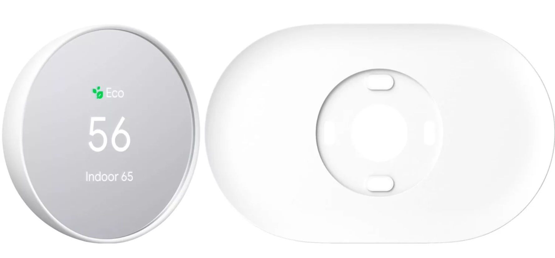 Google Nest Smart Thermostat with Bonus Trim Kit (Snow) - Walmart.com