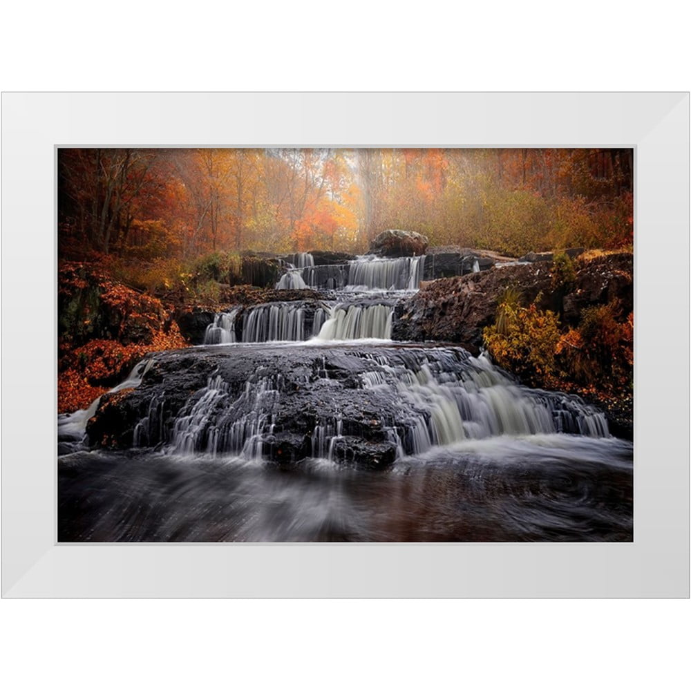 Wei, Shi aamp 32x23 White Modern Wood Framed Museum Art Print Titled ...