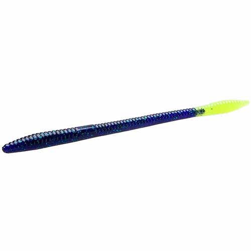 Zoom Trick Worm 6.5'' Junebug/Chartreuse 20pk - Walmart.com