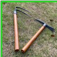 Garden Duo Prong Hoe Set for Planting and Digging - Walmart.com