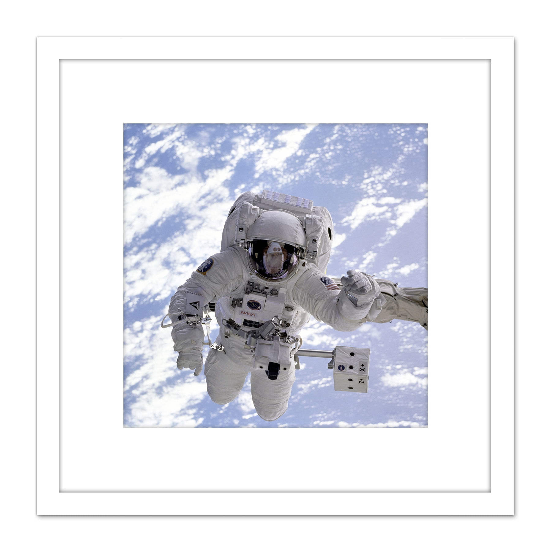 Space NASA Astronaut Shuttle Endeavour Robot Arm Photo 8X8 Inch Square ...