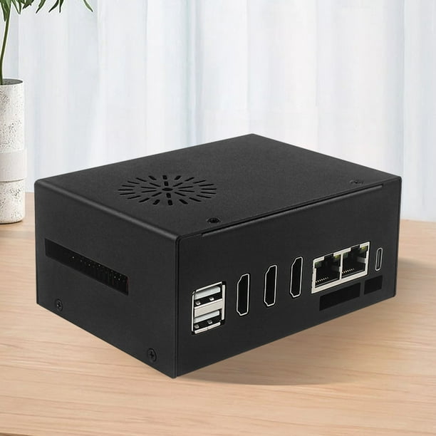 Clairlio Metal Case Included Antenna Black Metal Case for Orange Pi 5 ...