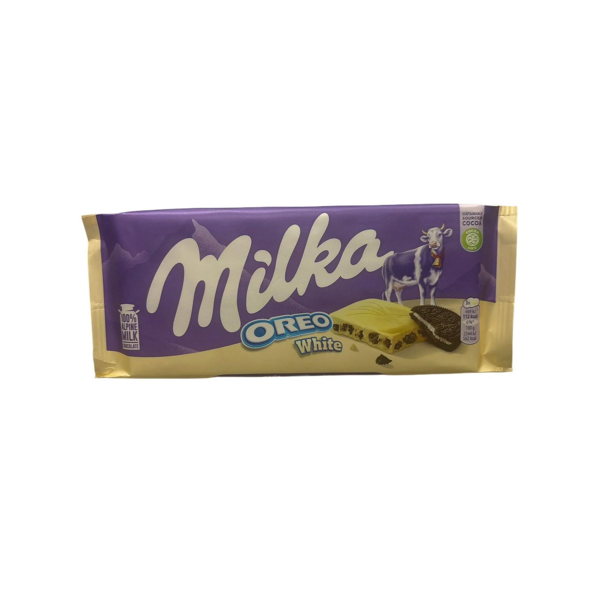 Click here for Extreme Snacks Milka Oreo White Chocolate Bar 100g... prices