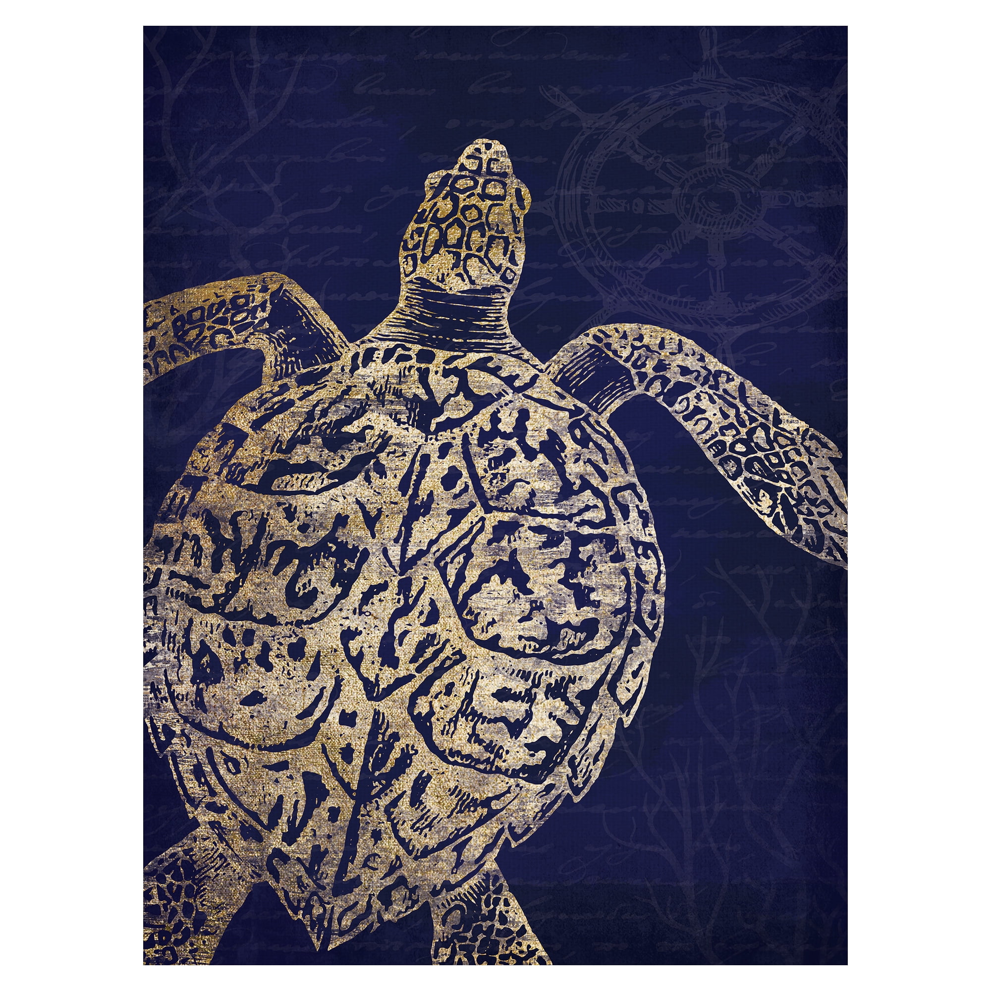 Masterpiece Art Gallery Turtle Sea Creature by Willowbrook Fine Art ...