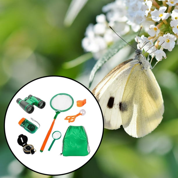 Kit de explorador para niños Hugo Visor de insectos mini binoculares ...