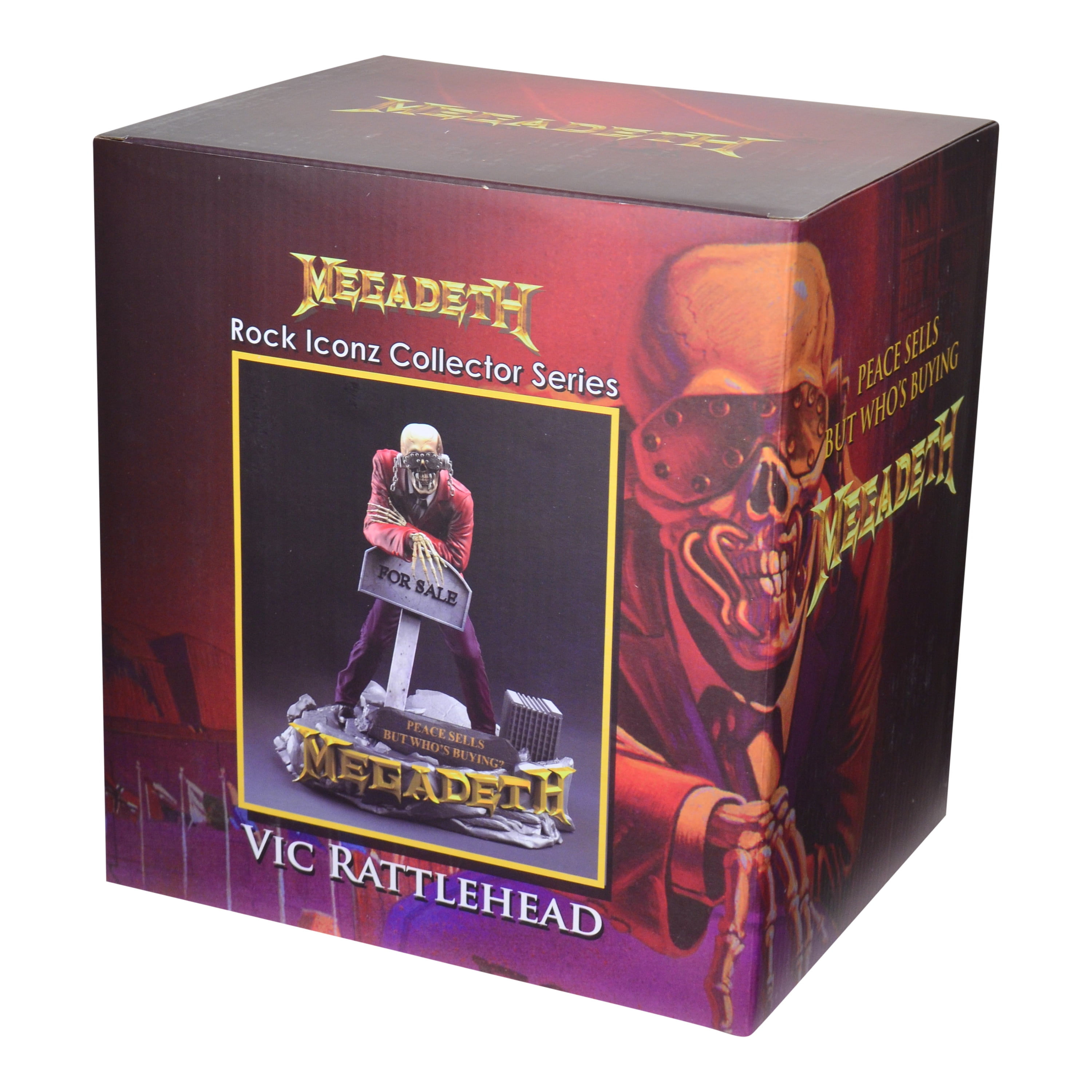 Megadeth Vic Rattlehead Peace Sells