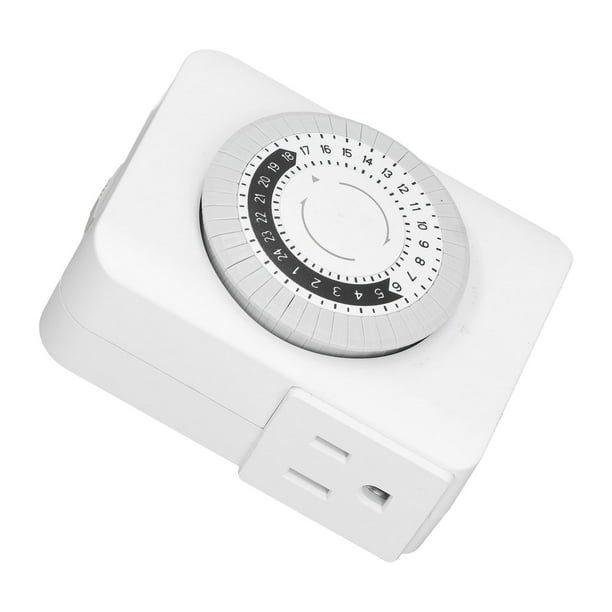 In 24 Hour Plug In Timer 15A Mechanical Outlet Timer Smart Timing ...