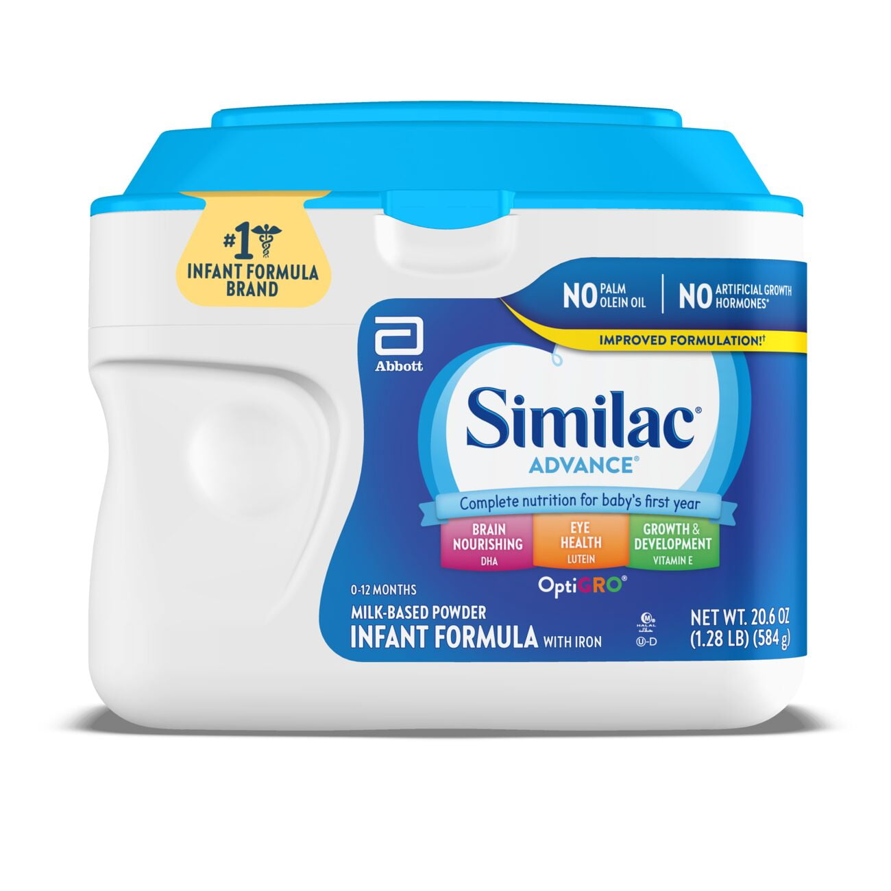 Similac® Advance®* Powder Baby Formula with Iron, DHA, Lutein, 20.6-oz ...