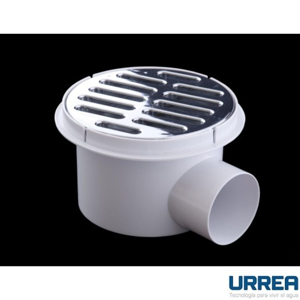 Coladera Redonda De Salida Lateral Rejilla Cromo Urrea 172 Urrea 172 ...