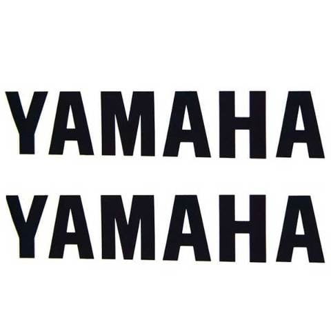 Yamaha Jet Boat Decal Stickers | Black (Pair) - Walmart.com