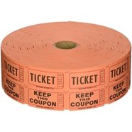 PM, PMC59004, Numbered Double-Ticket Roll, 2000 / Roll, Blue - Walmart.com