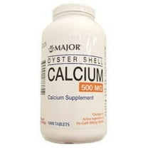 Major Oyster Shell Calcium Plus Vitamin D Cholecalciferol Supplement ...