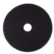 3M Low-Speed Stripper Floor Pad 7200, 13" Diameter, Black, 5/Carton ...