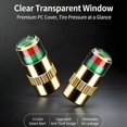 Tire Pressure Monitoring Valve, 36 PSI (2.4 Bar) Tire Pressure Sensor ...