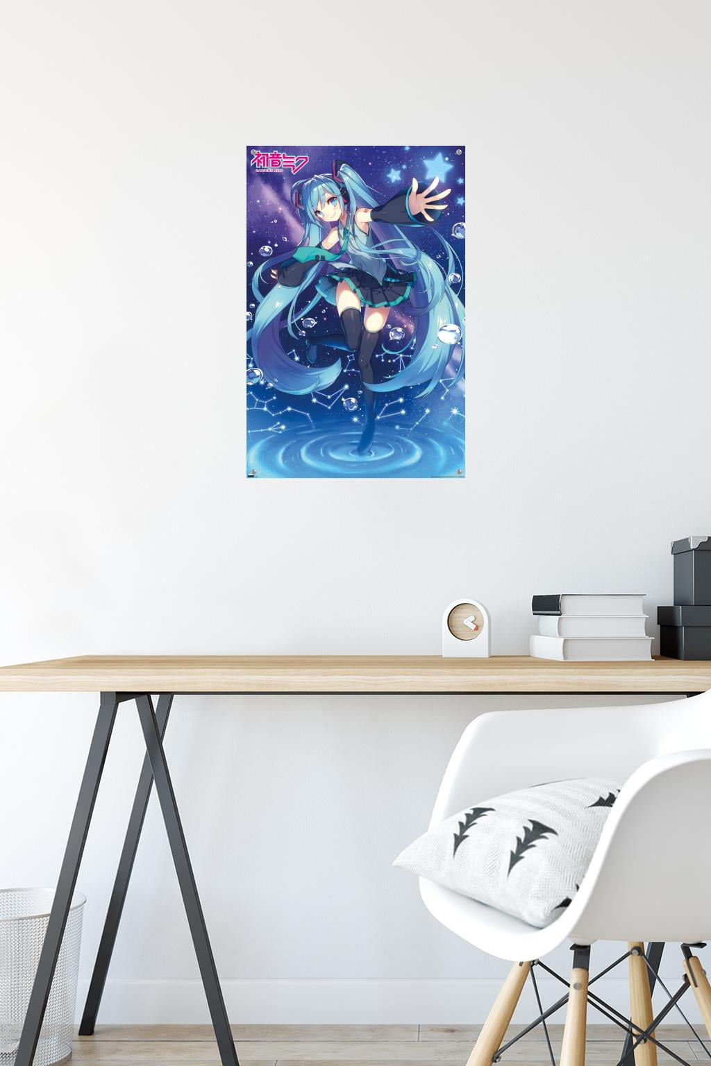 Buy Hatsune Miku - Stars Wall Poster with Pushpins, 14.725 x 22.375 ...