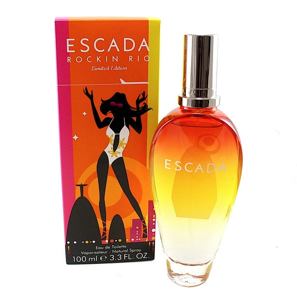 Escada Rockin Rio Eau De Toilette Spray, Perfume for Women, 3.4 Oz ...
