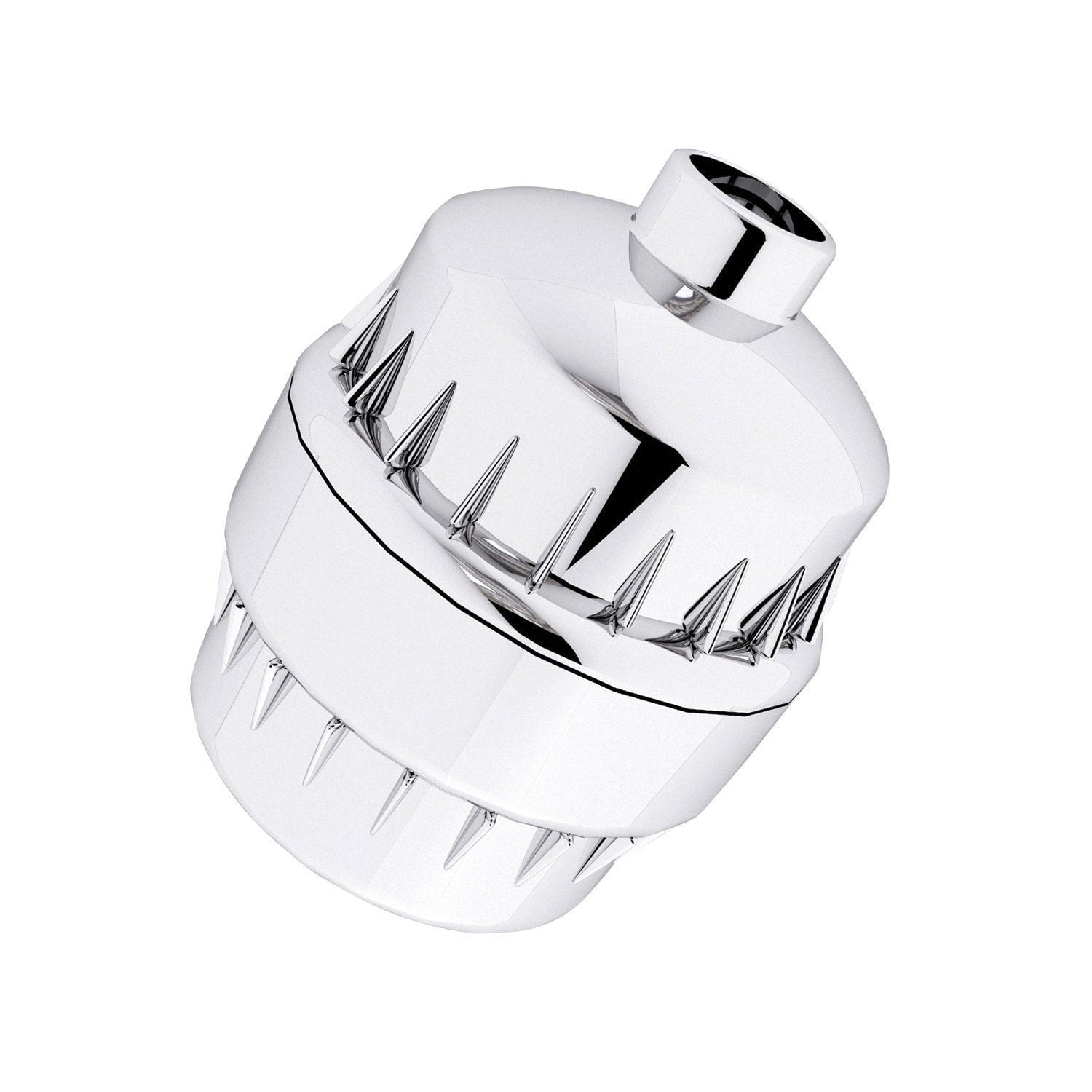 OXYFUL 10-Stage Universal Shower Filter Chrome 1/2" Male/Female ...