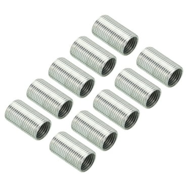 Uxcell M12 to M10 Thread Adapters Sleeve Reducing Nut 15mm Screw Pipe ...