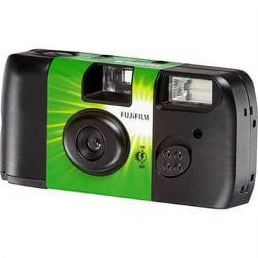 Fujifilm QuickSnap Flash 400 Disposable Single-Use 35mm Camera with ...
