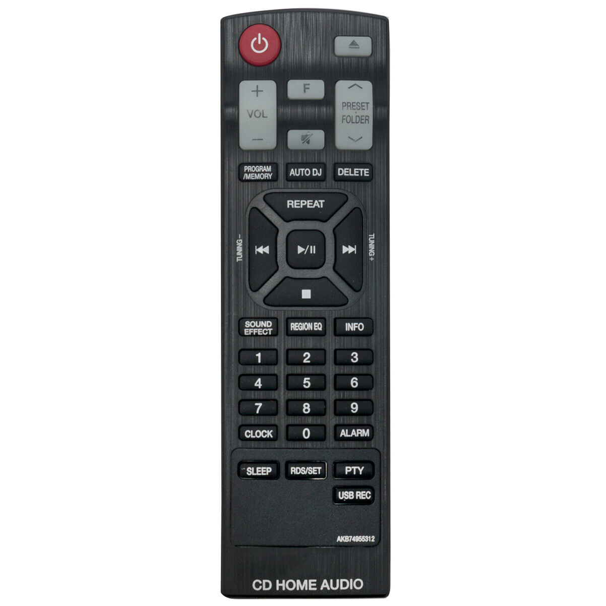 New AKB74955312 Remote for LG CM4560 CM4560 CMS4550F CMS4550W Mini Hi ...